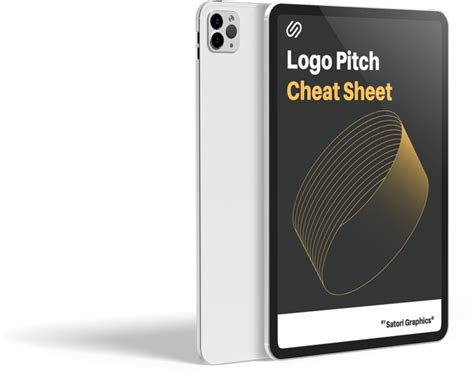 Cheat Sheet Landing Page Logo Design Process