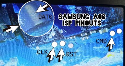 Samsung A06 Isp Pinout A065f Isp Pinout Fidetec