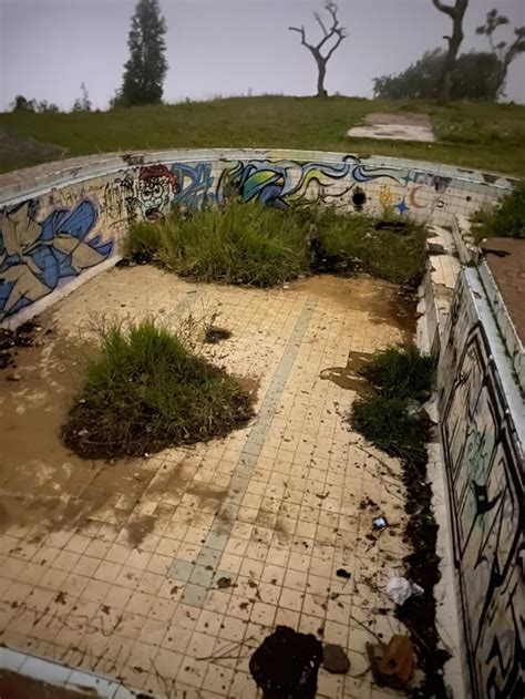 Abandoned Swimming Pool In Manantiales Bello Antioquia Colombia Rabandonedporn