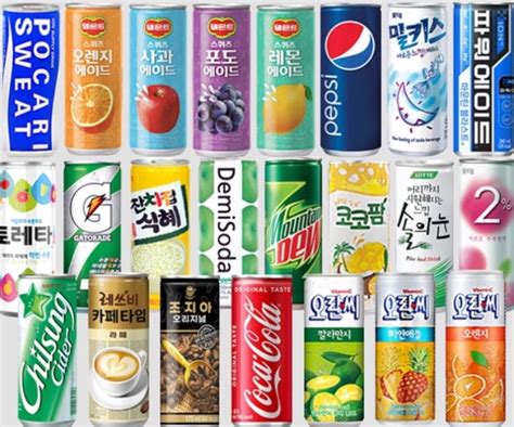 각종 음료수 모음 네이버 블로그