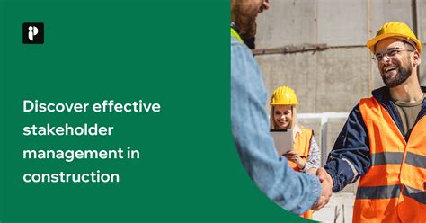 Stakeholder Management In Construction Projects