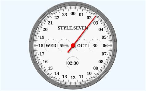 One Hand Analog Clock Live Wallpaper 7 Apk For Android Download