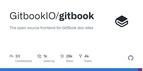 Github Gitbookiogitbook The Open Source Frontend For Gitbook Doc Sites