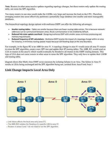 Single Area Ospfv2 Conceptspdf