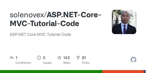 Github Solenovex Asp Net Core Mvc Tutorial Code Asp Net Core Mvc Tutorial Code
