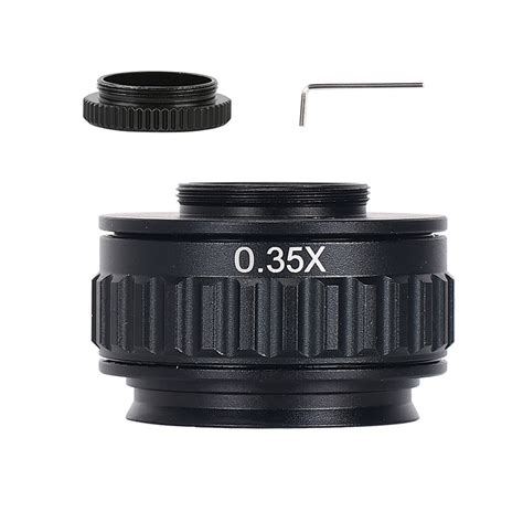 C Mount Adapter Lens Microscope Adapter 38mm For Stereo Series Microscopes