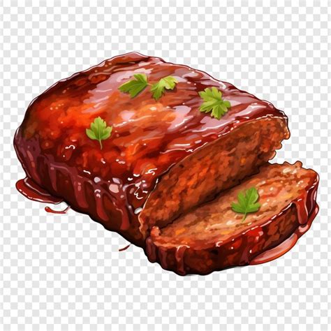 투명한 배경에 고립 된 고기 어리 프리미엄 Ai 생성 Psd