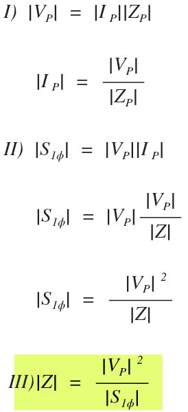 Base Impedance Do We Use Single Phase Or Three Phase Values To