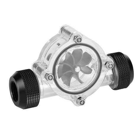 Flow Meter Indicator G14 Thread Port Meter Indicator With 8 Impellers Flow Indicator For