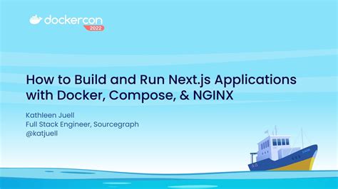 How To Build And Run Nextjs Applications With Docker Compose And Nginx Youtube