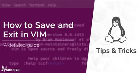 How To Save And Exit In Vim Editor Save Vim Exit Vim