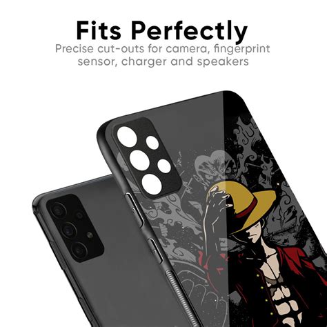 Dark Luffy Poco M6 Pro 5g Glass Back Cover Flat 35 Off On Poco M6