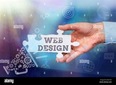 Text Caption Presenting Web Design Word Written On Website Creation