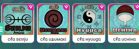 Os Cinco Clãs Escolhidos Naruto Hiper World Amino
