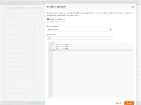 Aws Lambda To Connect To Postgresql And Execute A Functionquery Using