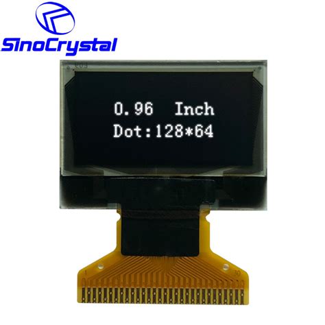 X Monochrome OLED Inch Cog White LED Flexible OLED Displays Transparent China X