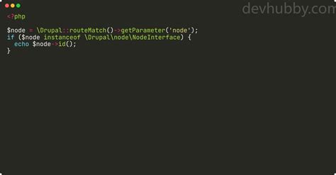 How To Get Node Id In Drupal 8 Solved Rdrupal