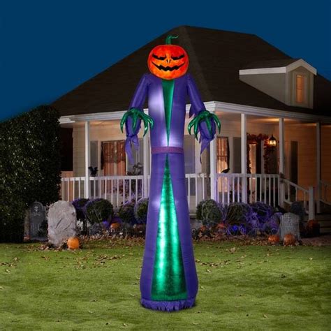 Airblown Inflatables 4 Ft W X 3 Ft D X 12 Ft H Fire And Ice Reaper