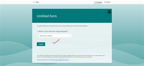 Get The Full Course Of Microsoft Forms