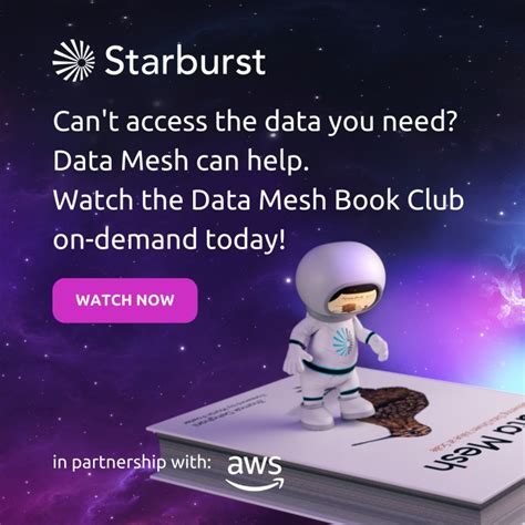 Starburst On Linkedin The Data Mesh Book Club On Demand