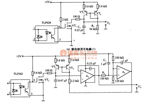 Sawtooth Wave Generating Circuit Synchronous With Industrial Frequency