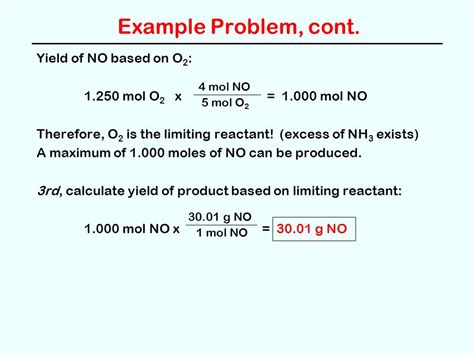 reaction stoichiometry mole method calculations ppt download