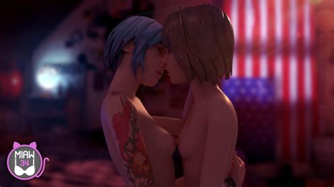Rule 34 3d Blender Breasts Chloe Price Female Imminent Kiss Kissing