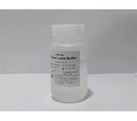 Tissue Lysis Buffer At Rs 2700bottle Microbiology Reagents In