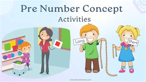 8 Engaging Activities For Learning Pre Number Concepts Number Dyslexia