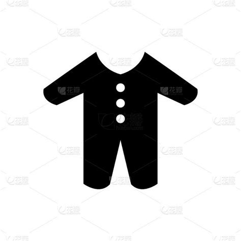 婴儿衣服图标