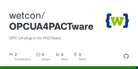 GitHub Wetcon OPCUA PACTware OPC UA Plug In For PACTware