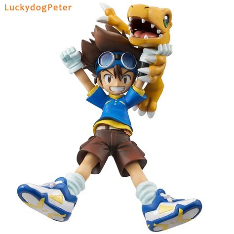 Digimon Adventure Yagami Taichi Agumon Action Figure Scale Painted Figure Digimons Agumon