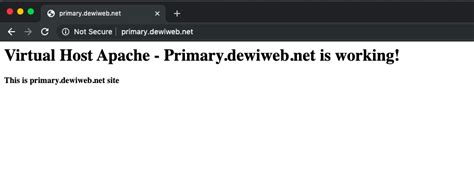 Cara Konfigurasi Virtual Host Di Apache