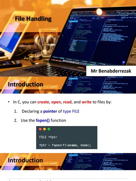 3 Les Fichiers En Langauge C Pdf