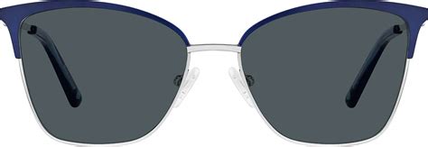 Blue Cat Eye Glasses 3240616 Zenni Optical