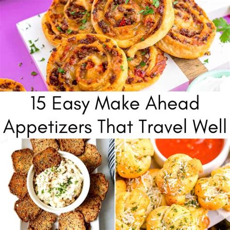 Make Ahead Appetizers That Travel Well 1 Ohclary