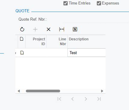 Issue With Adding The Grid On Projects Screen Community