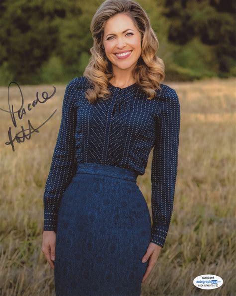 Pascale Hutton When Calls The Heart Signed Autograph 8x10 Photo Acoa