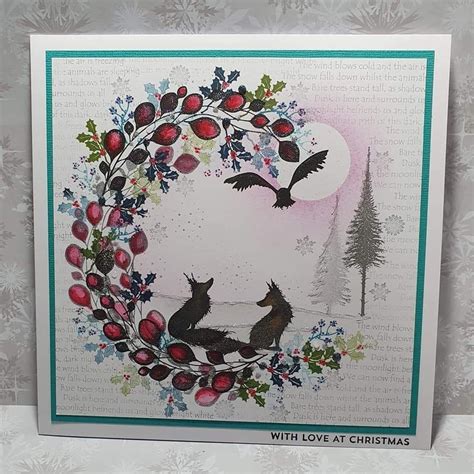 Lavinia Stamps Floral Wreath Thinking Of You Card Artofit
