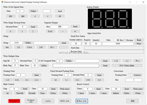 Led 7 Segment Display Modbus Rtu 4 Digits Ip68 Waterproof