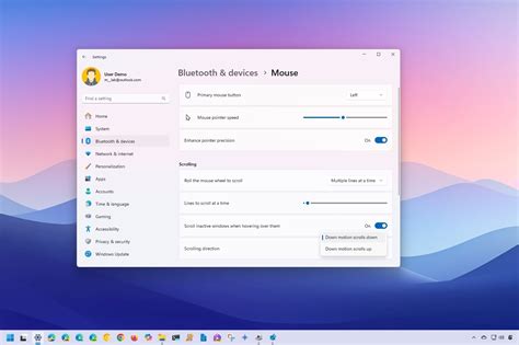 How To Enable Reverse Mouse And Touchpad Scrolling On Windows 11 Windows Central