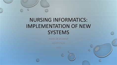 SOLUTION Implementation Of New Systems Edit Studypool
