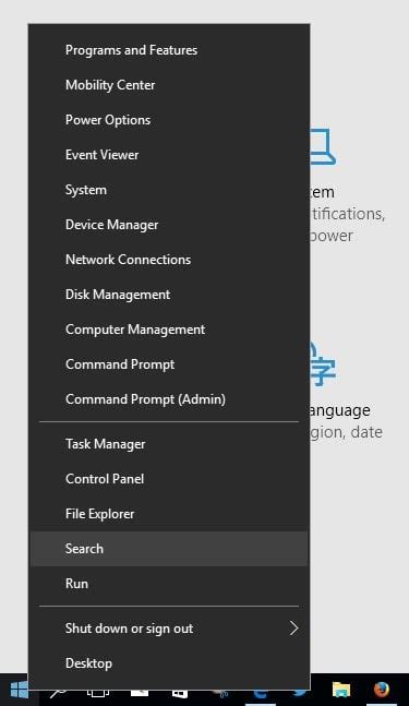 [help] what determines the start button context menu style windows10