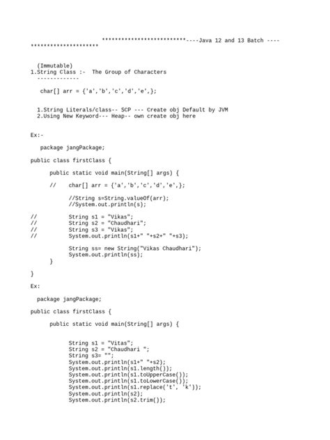 13batch1213 Pdf Constructor Object Oriented Programming