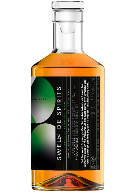 Swell De Spirits Easy Peasy Series Premium Exotic Rum Blend Rum