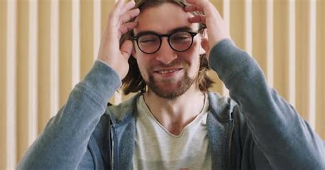 Programmer Smile And Face Of A Man At A Startup Corporate Coding And Working In Information