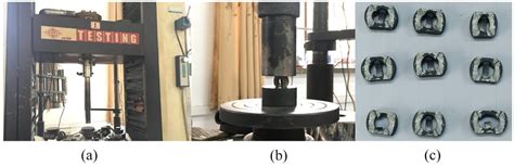 Compression Testing A Machine B Compression Test Procedure C