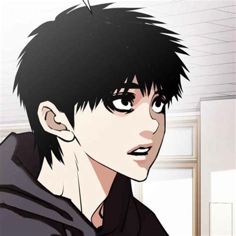Jiho Park Lookism Webtoon Anime Character Drawing Aesthetic Anime