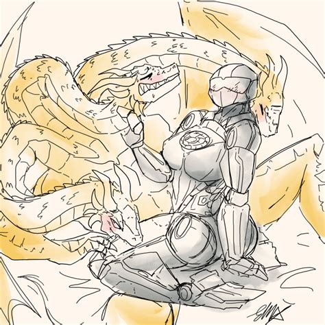 Rule 34 Bottom Male Dominant Female Ghidorah Gipsy Danger Godzilla