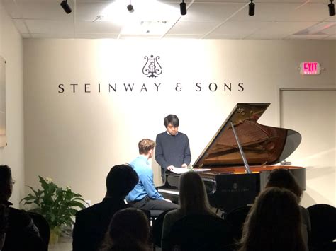 Masterclass With Steinway Artist Sean Chen Steinway Piano Gallery
